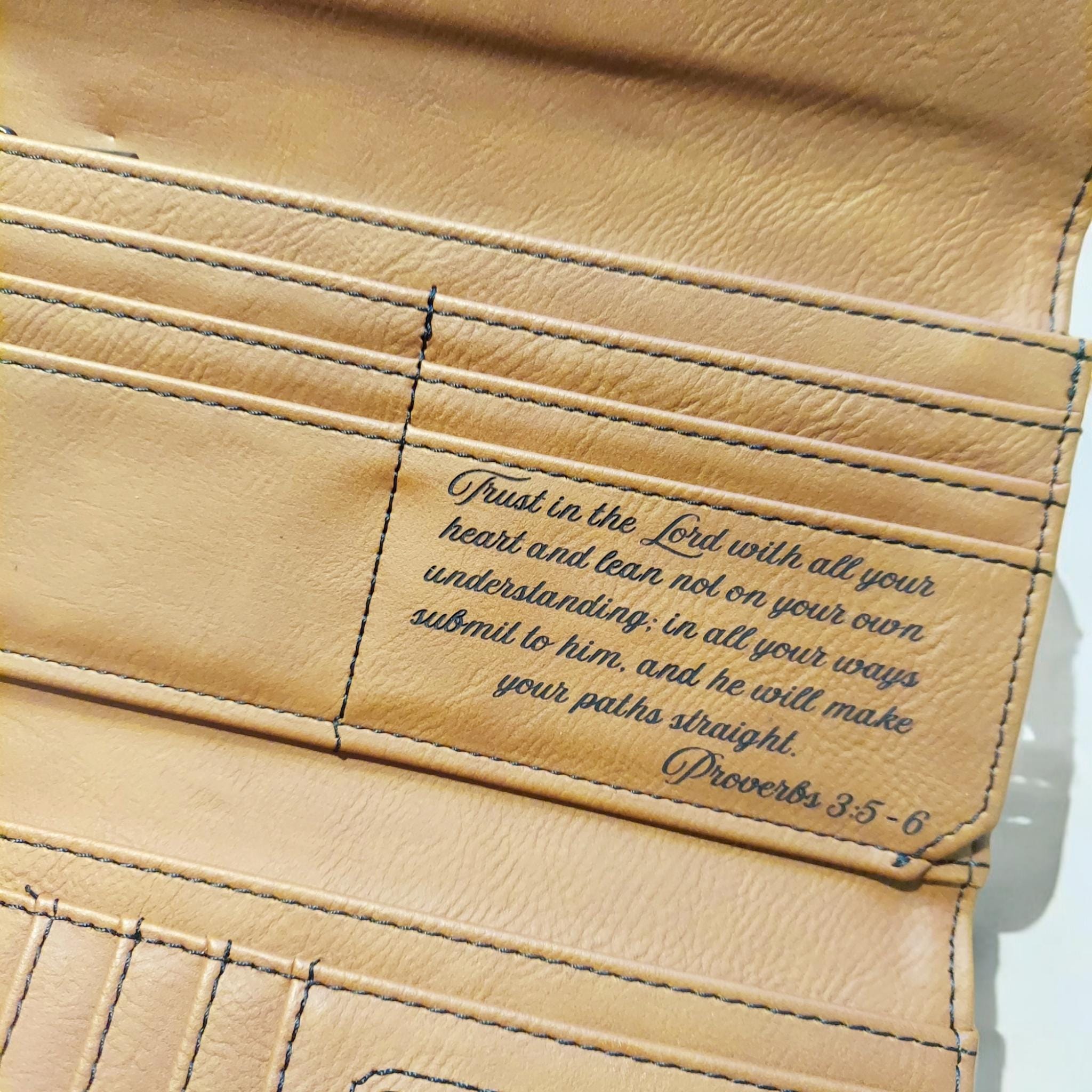 Personalized Leather Wallet for Women, Custom Leather Wallet, Leather ...