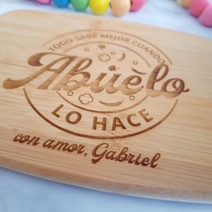 Spanish Cutting Board, Abuelito Gift, Papá Cutting Board, Papi ...