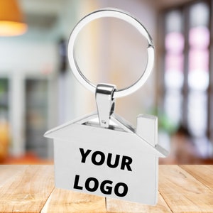 Realtor Keychain, Custom Engraved Key Chain, Realtor Business Cards ...