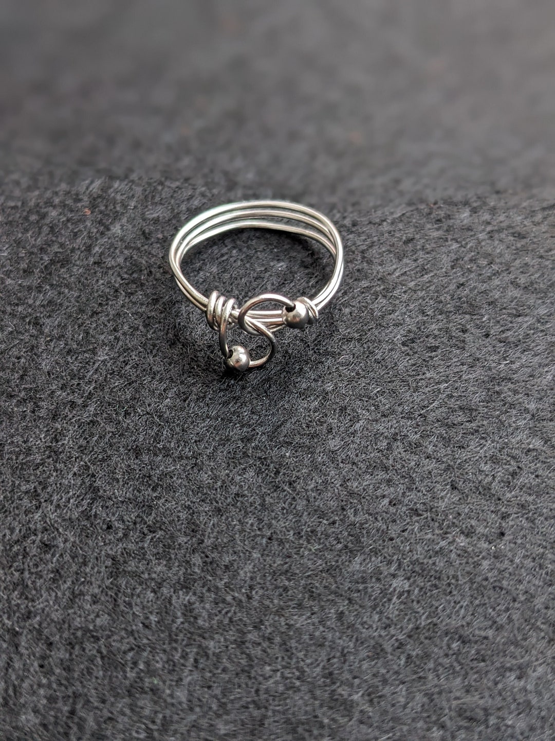 Fidget Ring Focus & Calm Stimming Ring Stainless Steel ADHD Ring - Etsy