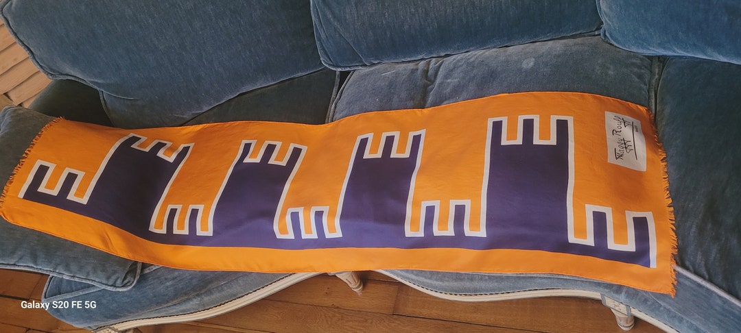 Maggy Rouff Paris Silk Scarf - Etsy