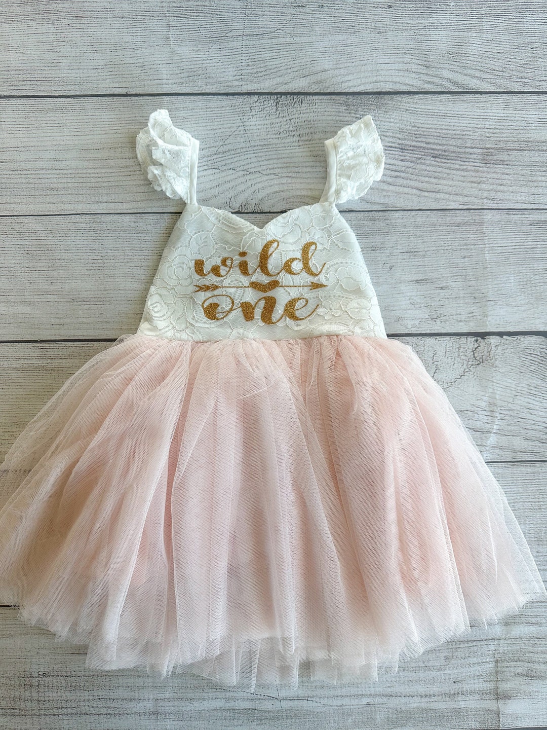 Wild One Birthday Dress, First Birthday Dress Tutu, Cake Smash Outfit ...