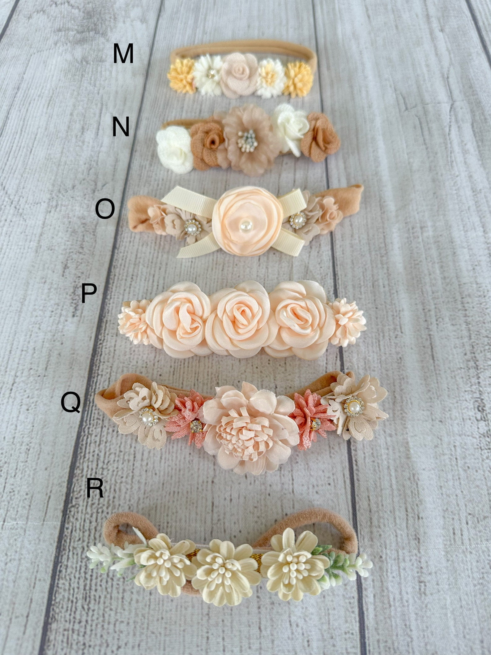 Gorgeous Headbands for a Lovely Girl, Baby Wreath, Infant Headband ...