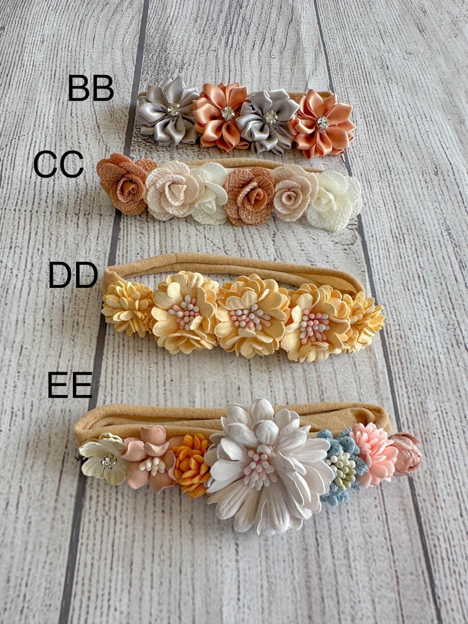 Gorgeous Headbands for a Lovely Girl, Baby Wreath, Infant Headband ...