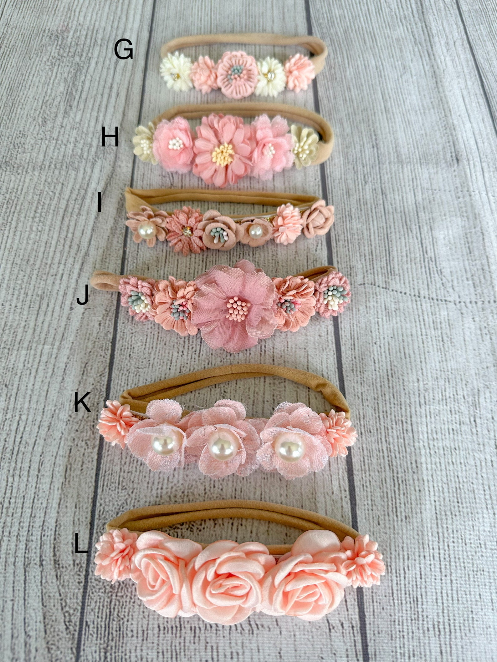 Gorgeous Headbands for a Lovely Girl, Baby Wreath, Infant Headband ...