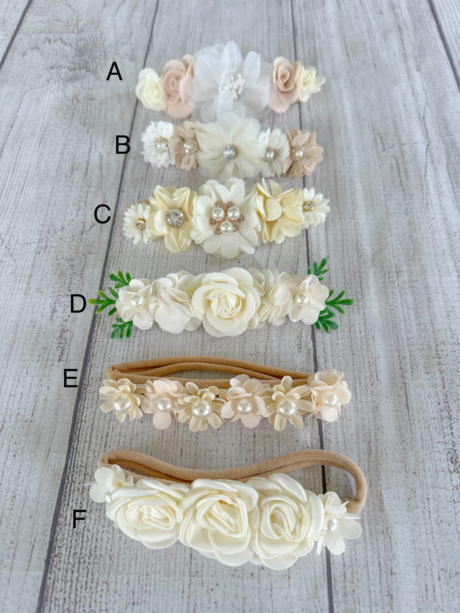 Gorgeous Headbands for a Lovely Girl, Baby Wreath, Infant Headband ...