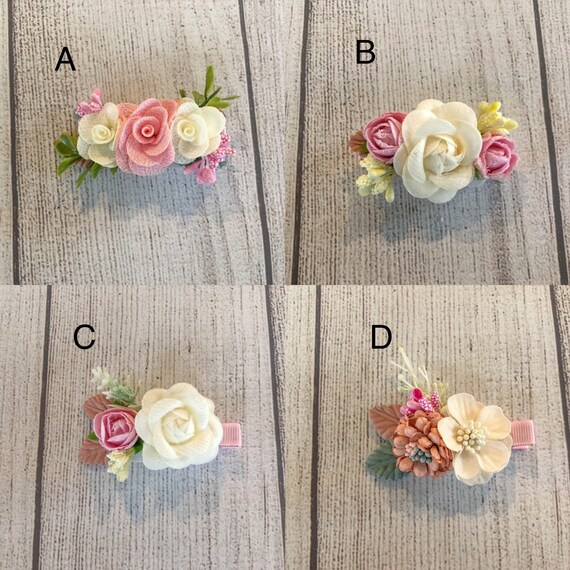 Gorgeous hair clips for a lovely girl baby and toddler hair | Etsy
