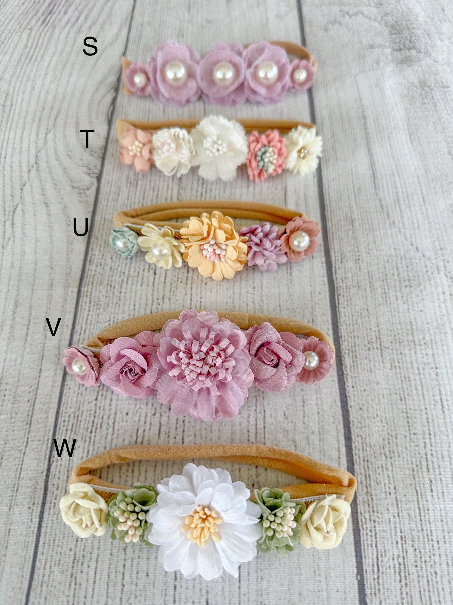 Gorgeous Headbands for a Lovely Girl, Baby Wreath, Infant Headband ...
