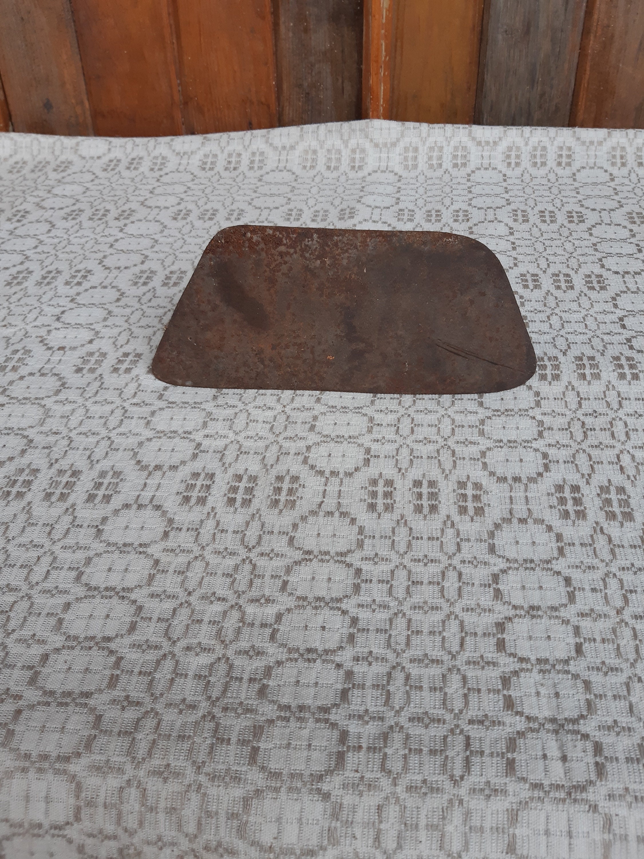 Old Primitive Rusted Hoe Head, Rusty Iron Hoe, Vintage Hand Garden Tool ...