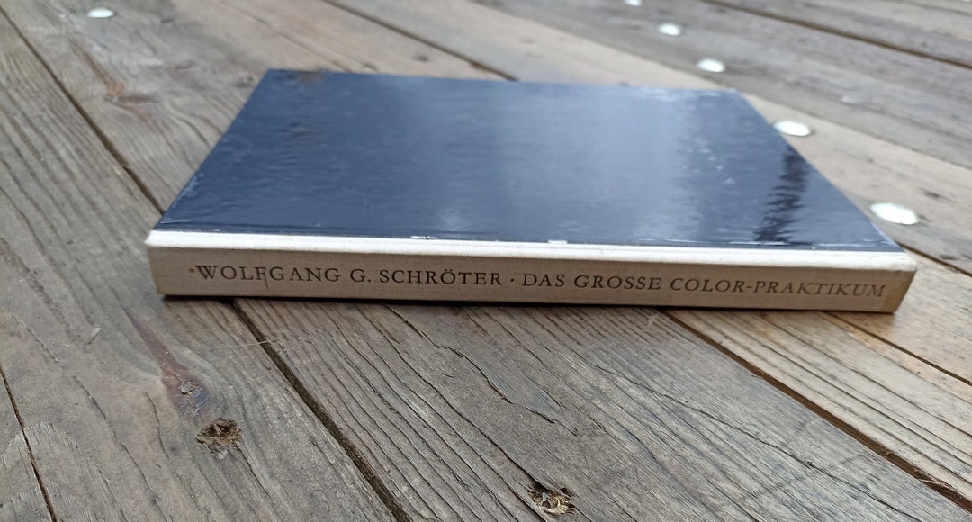 Vintage Book About Colors and Photography in German "das Grosse Color ...