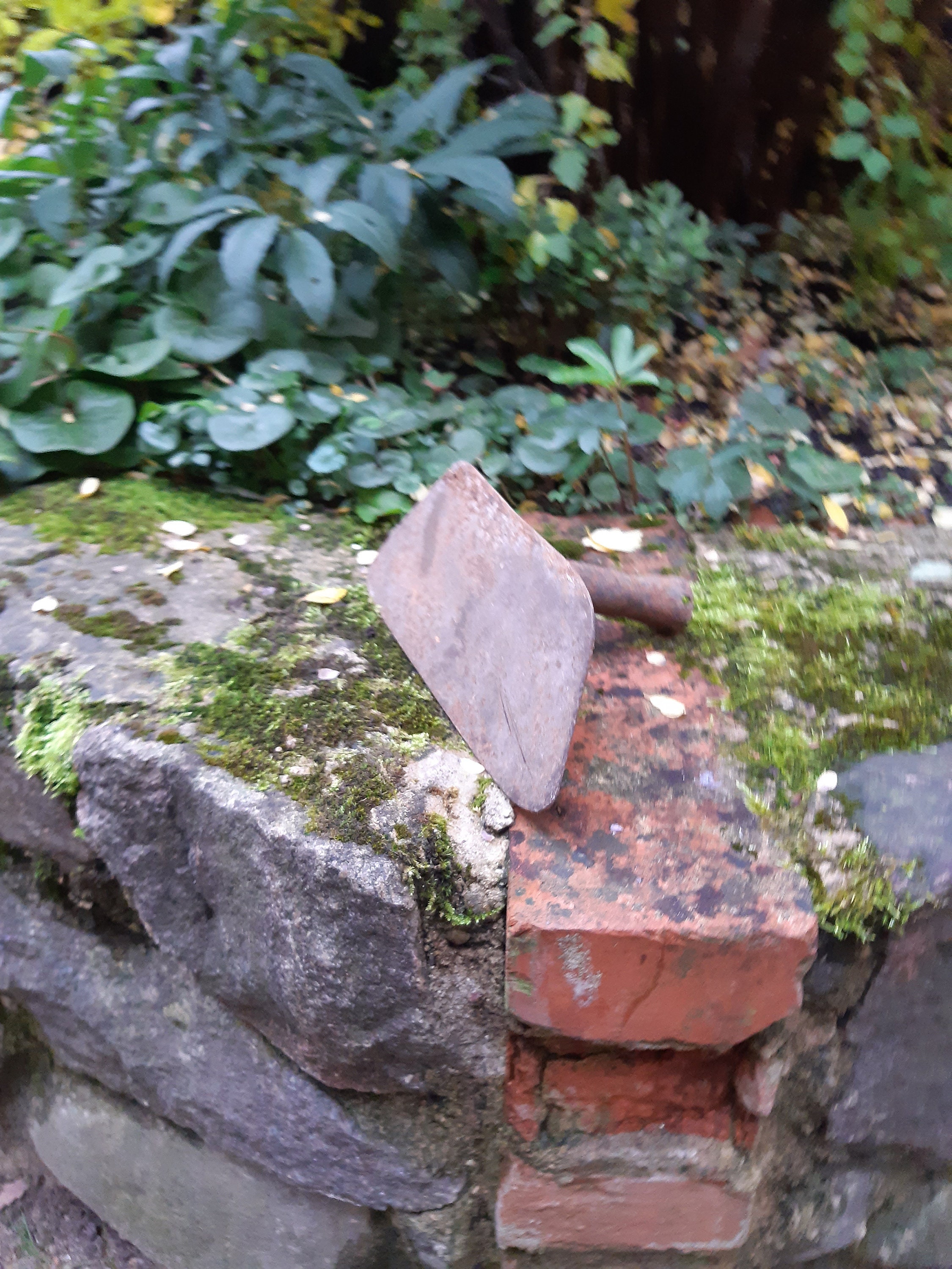 Old Primitive Rusted Hoe Head, Rusty Iron Hoe, Vintage Hand Garden Tool ...