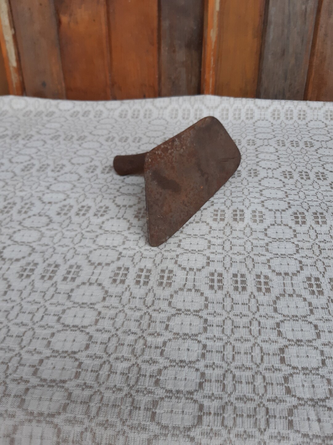 Old Primitive Rusted Hoe Head, Rusty Iron Hoe, Vintage Hand Garden Tool ...