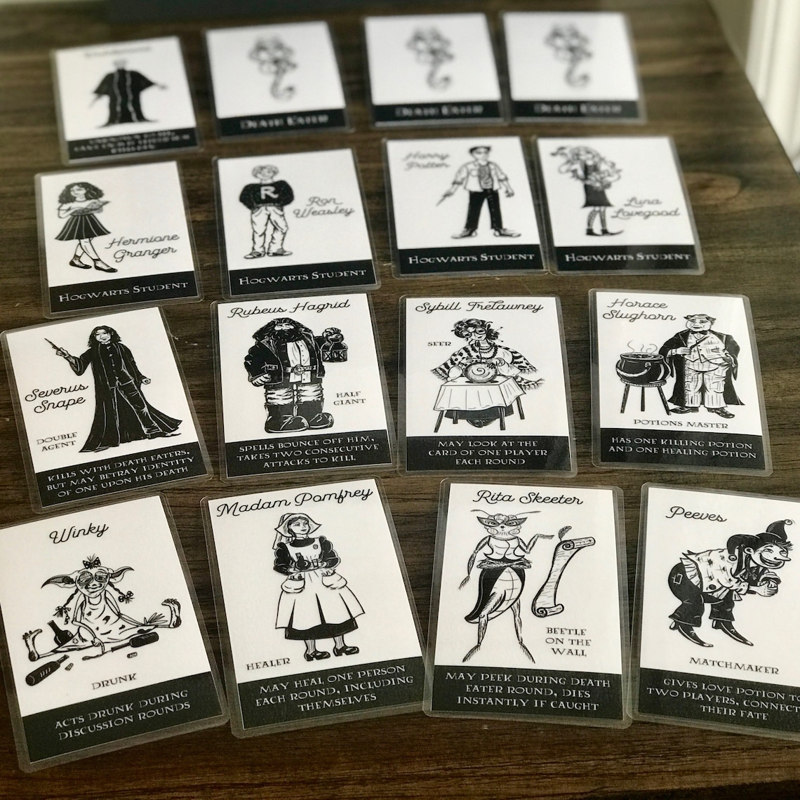 Wizard Mafia - DIGITAL HP Game, Werewolf Mafia Game Party, Gift ...