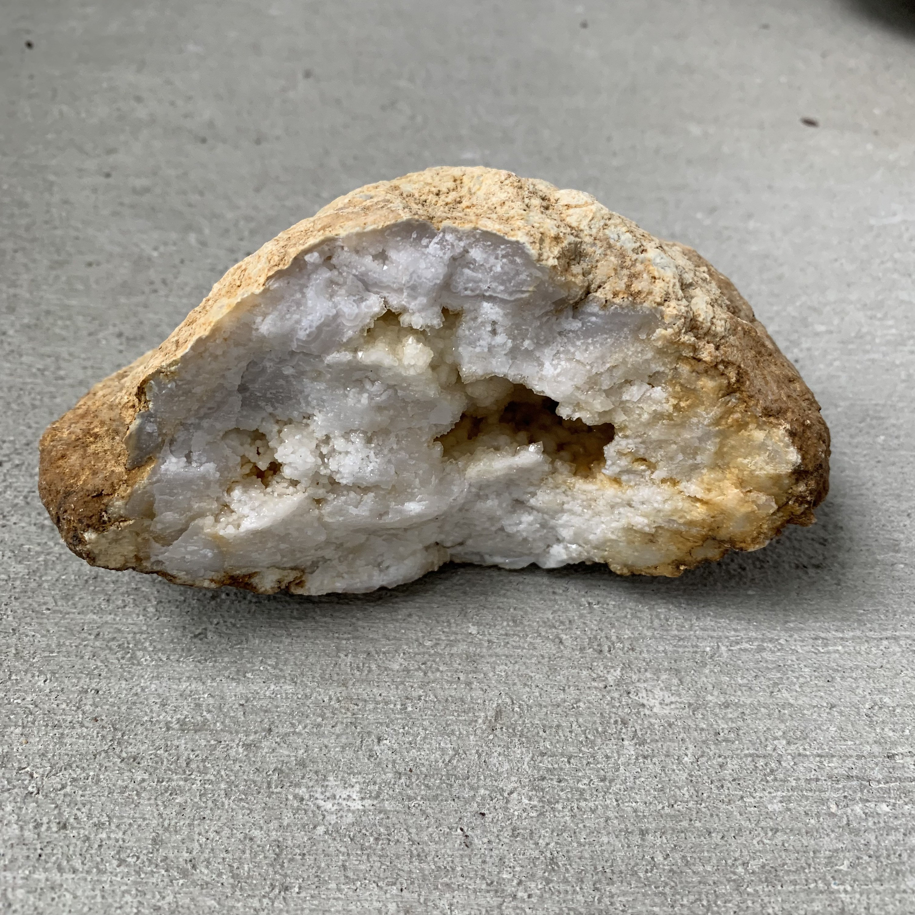 Natural Kentucky Geode Quartz Crystal Geode 2 Pounds 5.2 | Etsy