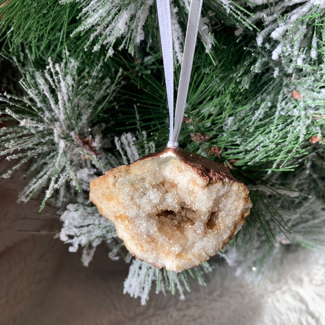 Geode Ornament * Limited Edition * Rose Gold Kentucky Geode Ornament ...