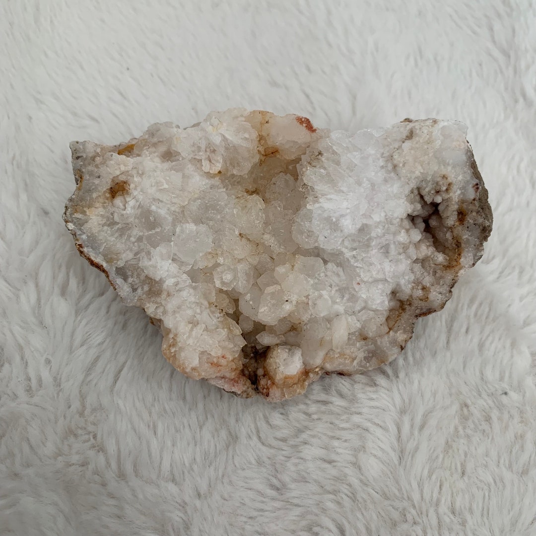 Natural Kentucky Geode - Beautiful Clear Quartz Crystals - 13.8 Ounces ...