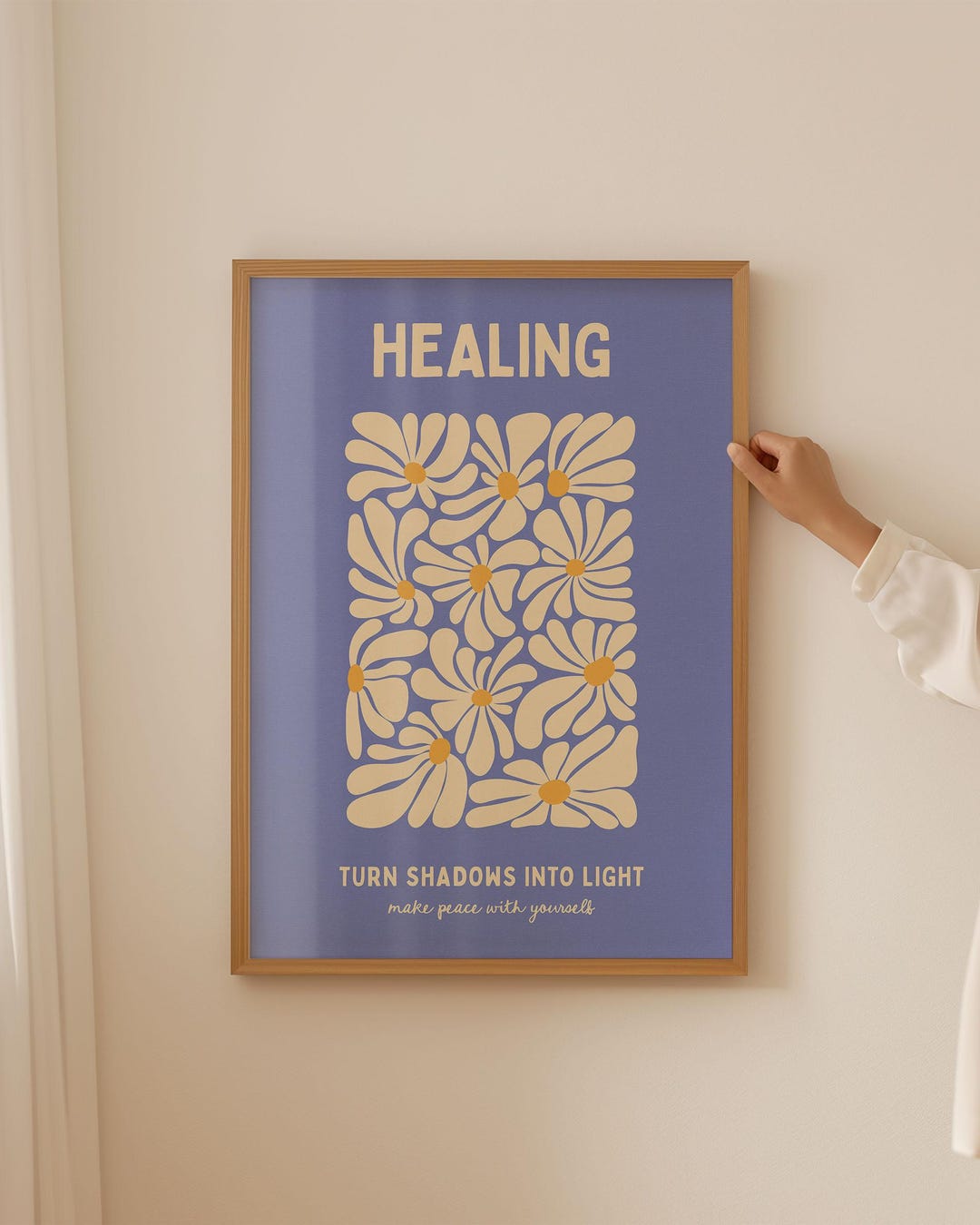 Healing Poster, Mental Health Poster, Spirituality Wall Art ...