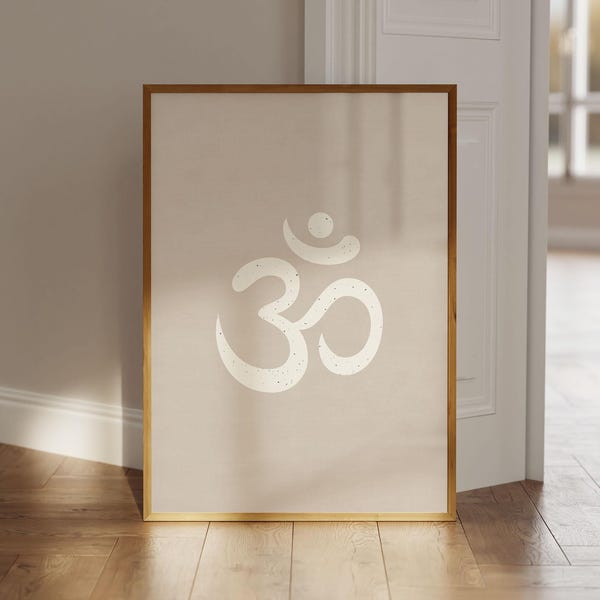 Om Print - Etsy