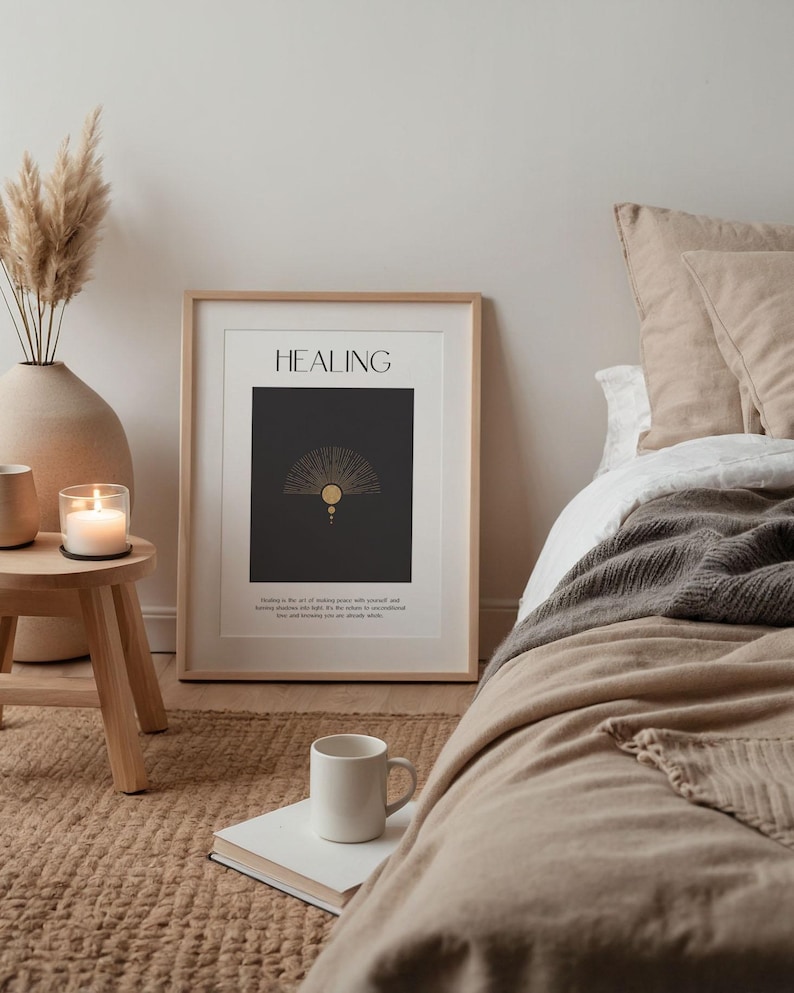 Healing Definition Poster, Therapy Poster, Therapy Picture, Spiritual ...