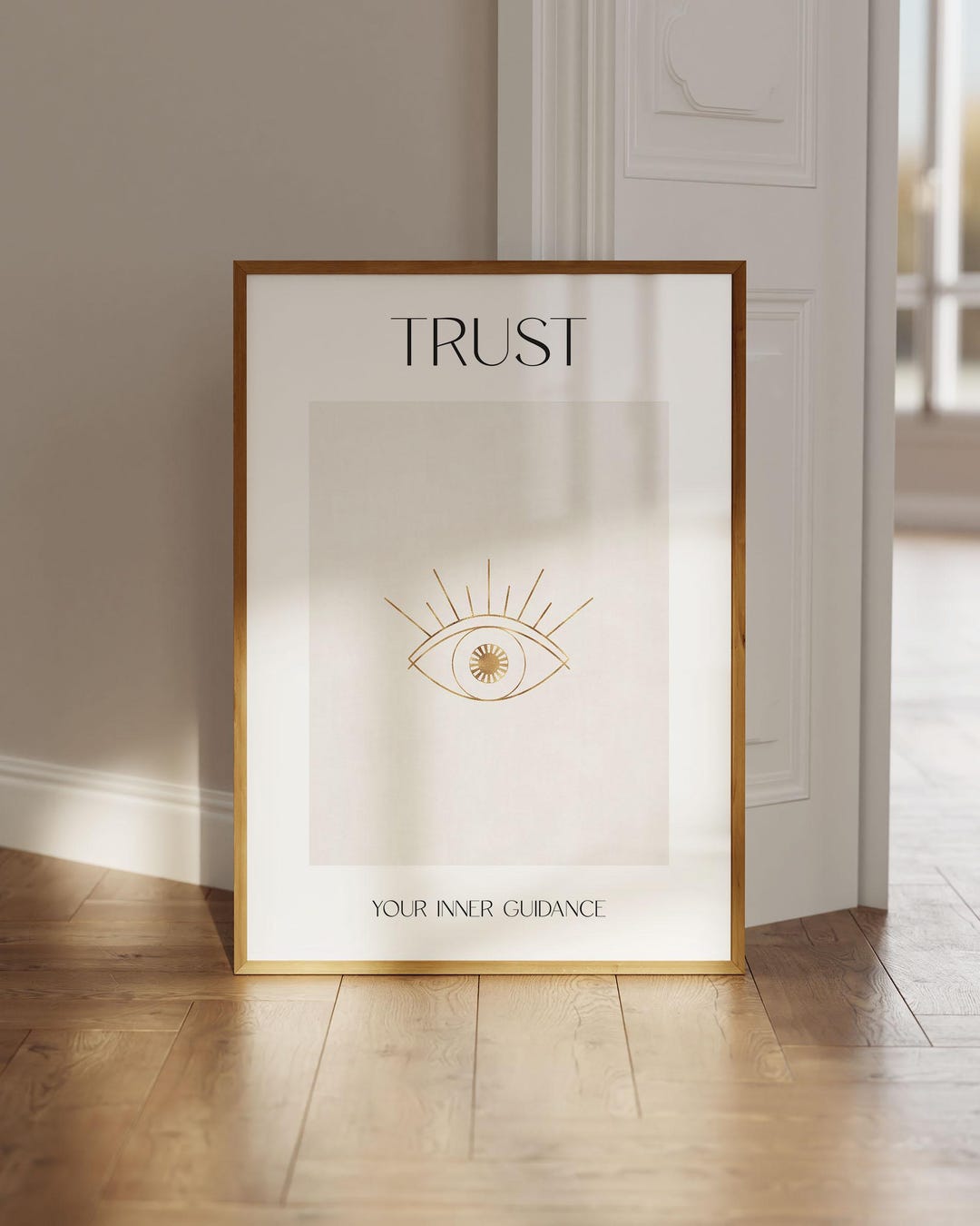 Spiritual Posters "trust Your Inner Guidance", Positive Sayings Posters ...