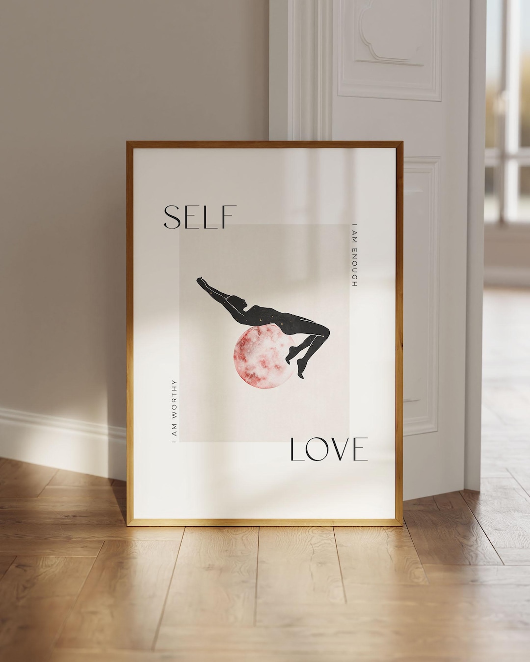 Self-love Poster, Spiritual Poster, Sayings Poster, Mindfulness Art ...