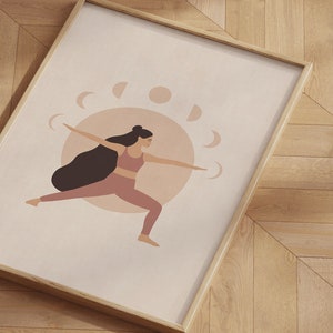 Yoga Poster Mega Bundle, Poster Set, Gallery Wall Set, Yoga Poses ...