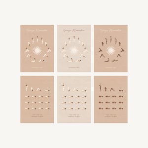 Yoga Poster Mega Bundle, Poster Set, Gallery Wall Set, Yoga Poses ...