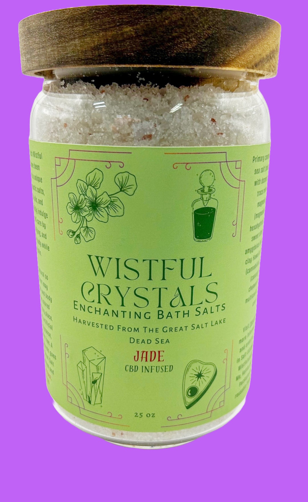 Jade, Wistful Crystals, Enchanting Bath Salts, Great Salt Lake Dead Sea ...