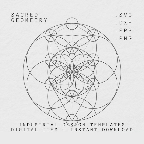 Sacred Geometry Grid - Etsy