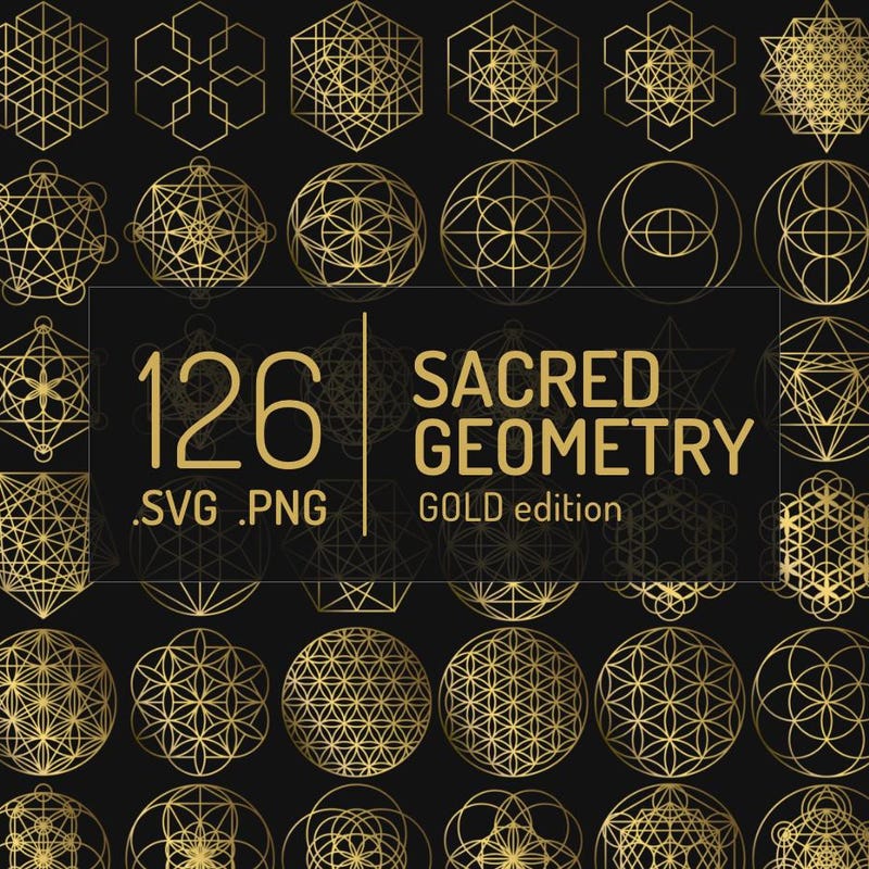 Clip Art Sacred Geometry - Etsy