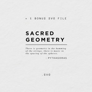 Sacred Geometry SVG, EPS, DXF, Vesica Piscis Eye, Cube, Cut File ...