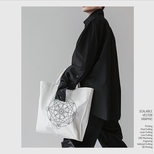 Sacred Geometry SVG, Octagram, Star of Venus, Eight Pointed Star ...