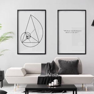 Golden Ratio Triangle, SVG, Vector, Decal, Spiral, Phi, Print, Cut File ...