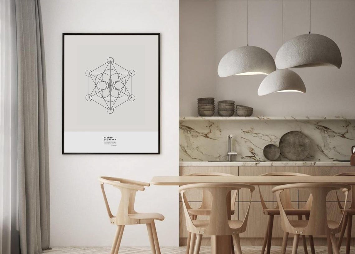 Seed of Life Sacred Geometry SVG DXF EPS: Angel Crystal Grid (digital ...