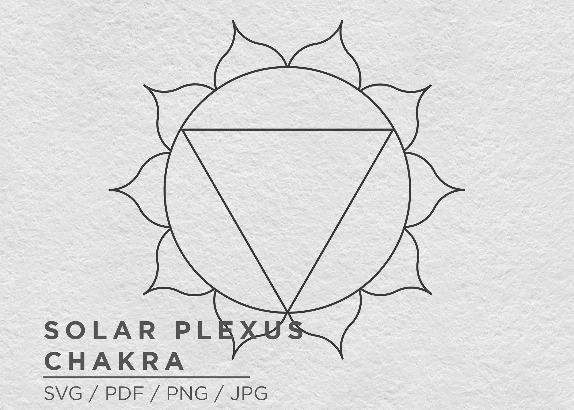 Chakra del Plexo Solar, SVG, Manipura, 7 dimensiones del chakra ...