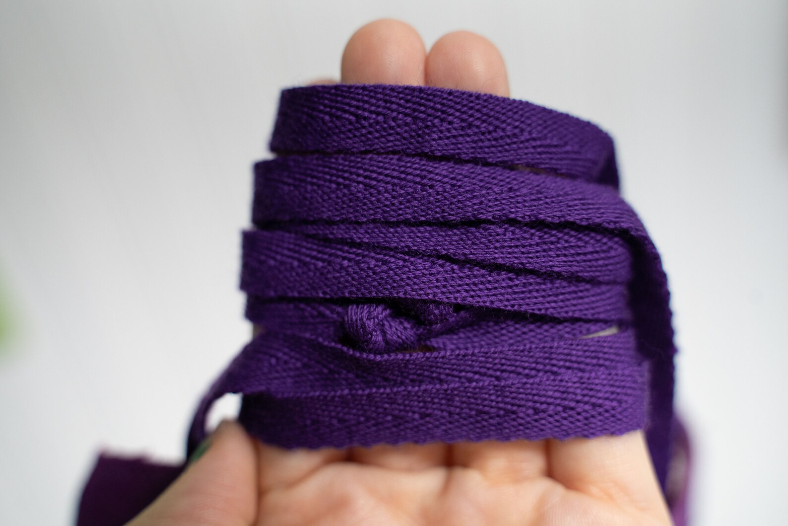 Purple Scapular of Benediction and Protection Made of WOOL Precisely to ...