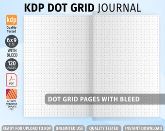 Dot Grid Template - Etsy