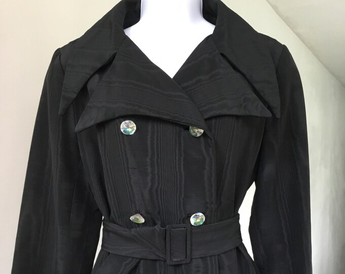 Reserved for J Rare 60’s Saks Fifth Avenue Moire Trench Coat. Princess ...