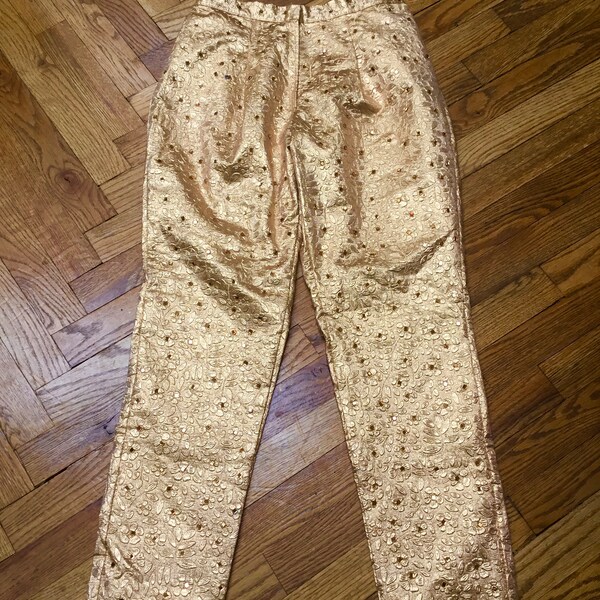 Shop Gold Pants Online - Etsy