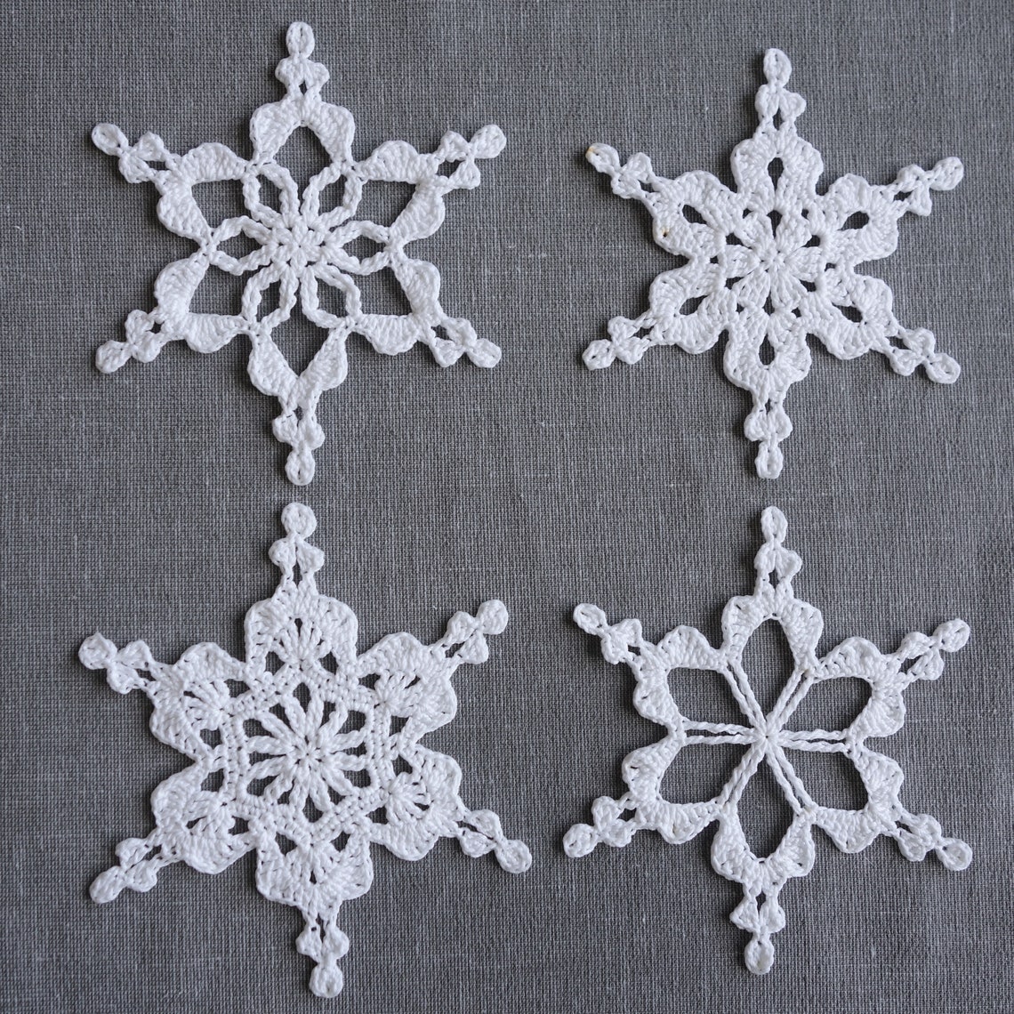Mix and Match Snowflakes: an Ebook of Crocheted Snowflakes | Etsy