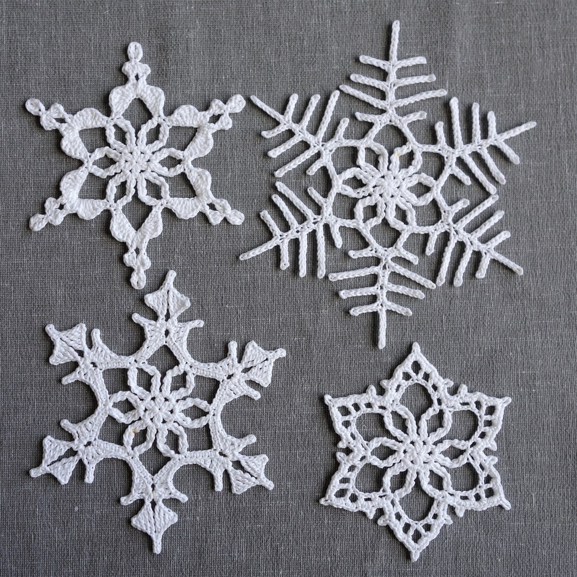 Mix and Match Snowflakes: an Ebook of Crocheted Snowflakes - Etsy