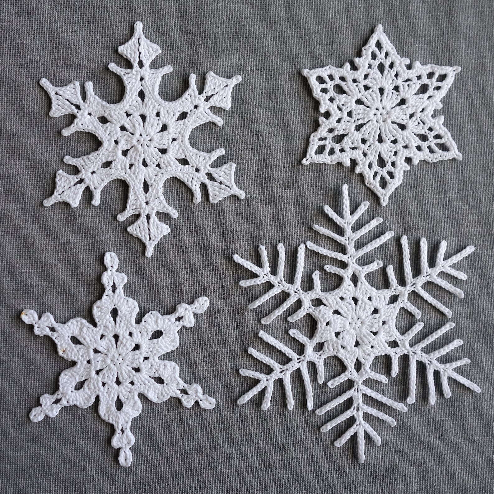 Mix and Match Snowflakes: an Ebook of Crocheted Snowflakes - Etsy