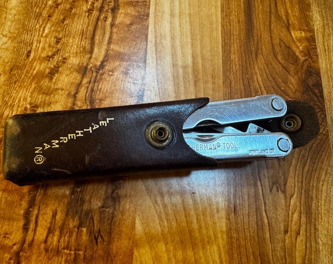 Vintage Leatherman PST Multi-tool With Leather Sheath. First Generation ...