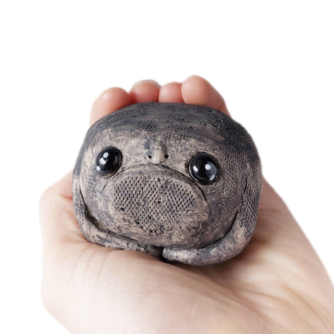 Sad Litte Rain Frog Ceramic Figurine for a Flower Pot - Etsy