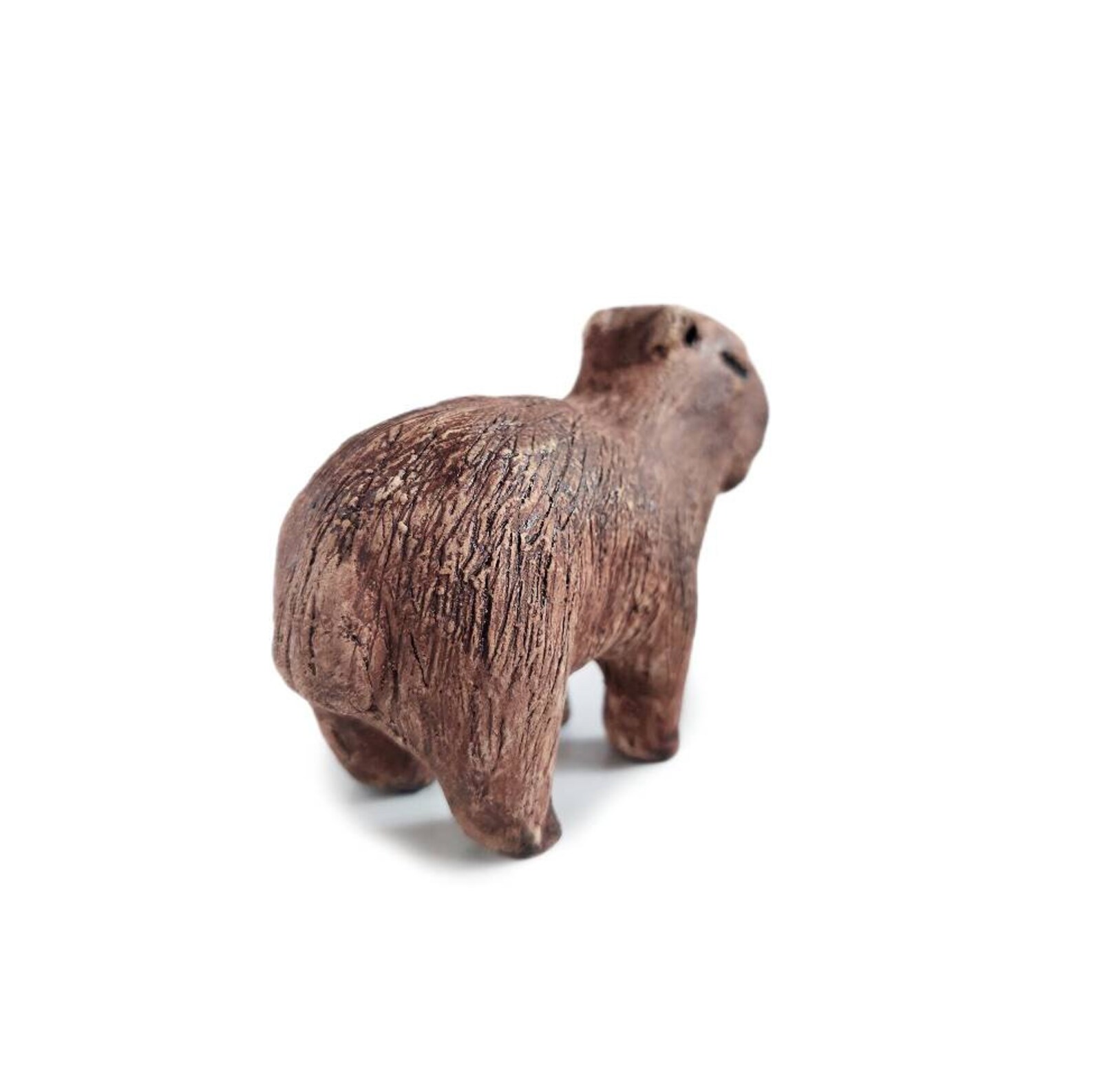 Capybara Figurine/ Capybara Ceramic Sculpture - Etsy