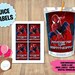 Labels for Spiderman Party Juice Label DIGITAL DOWNLOAD Spiderman ...