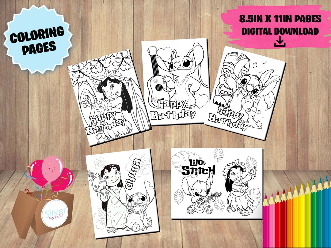 Lilo And Stitch Ohana Coloring Pages