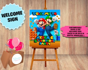 3D Mario Inspired Custom Cake Topper - Etsy