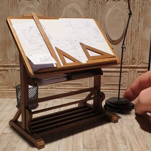 12th Scale Vintage Drawing Set. - Etsy