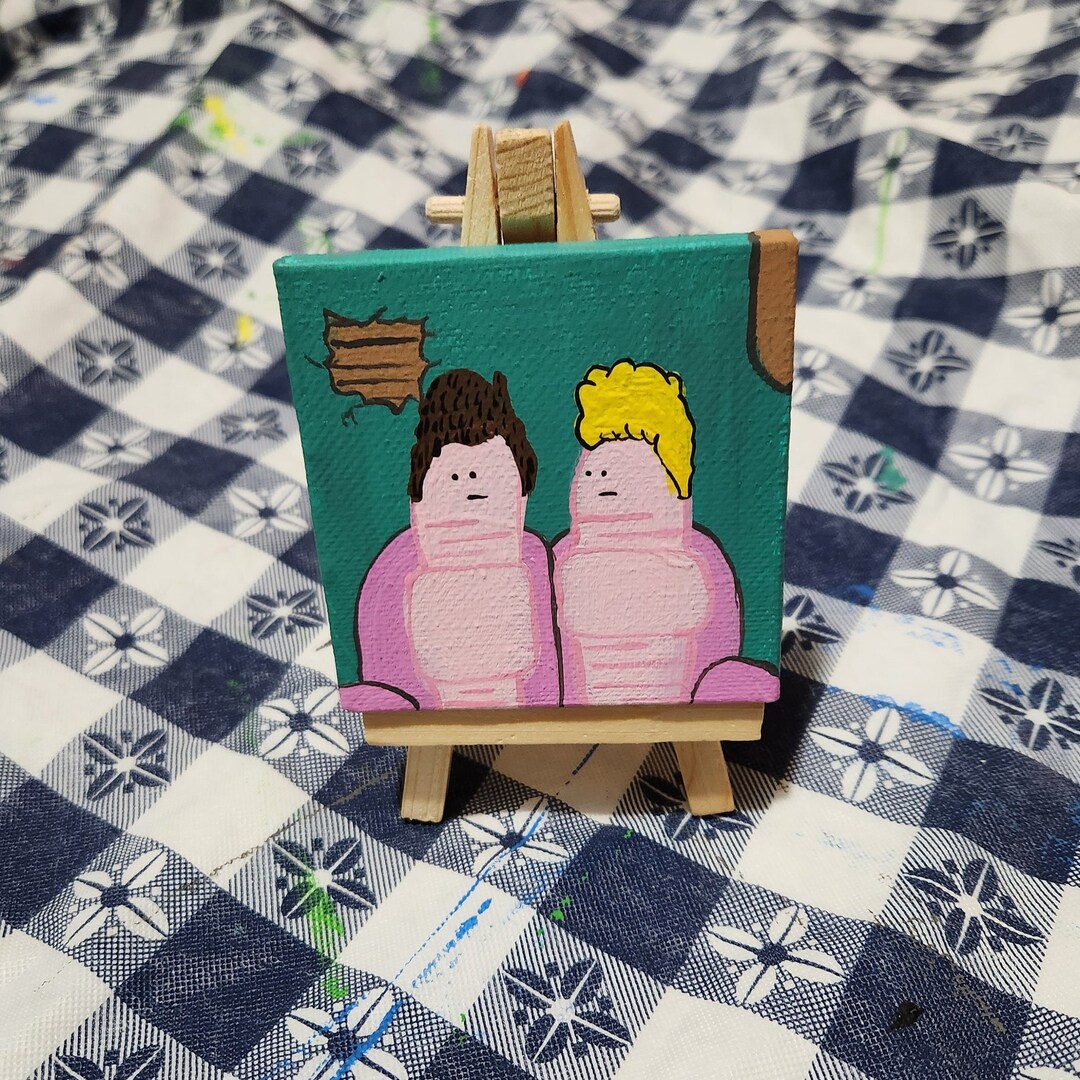 Beevis and Butt-head, If They Were Worms! - Etsy